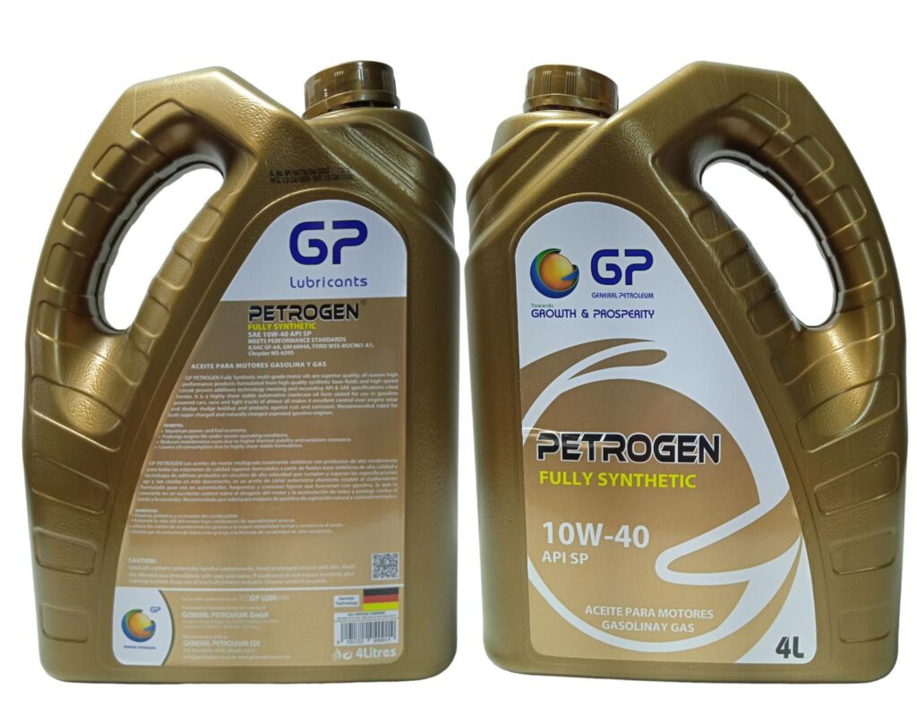 ACEITE GP FULL SINTETICO SAE 10W40 API SN GLN X 4 LT - Rew Representaciones